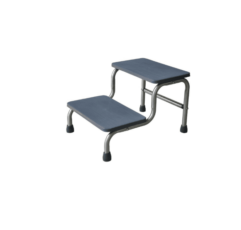 Marchepied 2 marches inox – Capacité 150kg