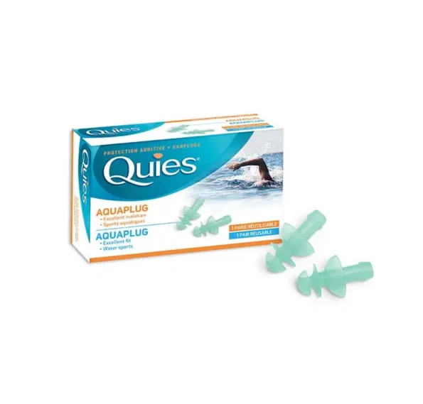 Aquaplug – Protection natation réutilisable QUIES
